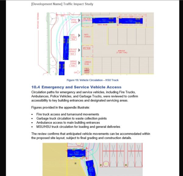 Free Download: Traffic Impact Study (TIA) Report Template - Arterials